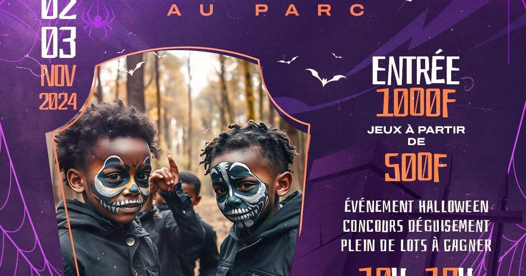 Halloween au Parc Hann : le 2 et 3 Novembre 2024 - Au Sénégal, le cœur ...