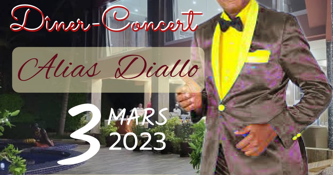 Dîner concert avec Alias Diallo - Au Sénégal, le cœur du Sénégal