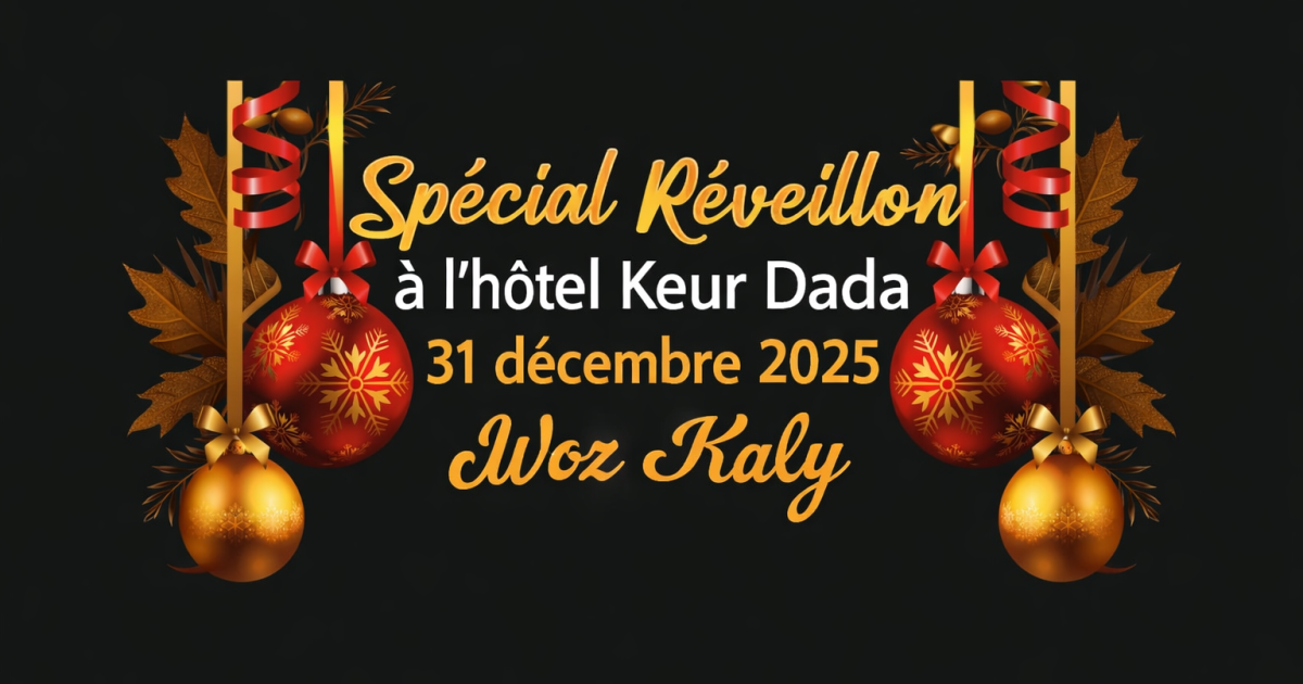 Spécial Réveillon à l’hôtel Keur Dada avec Woz Kaly - Au Sénégal, le ...