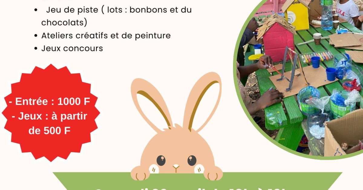 La grande chasse aux œufs de Pâques au Parc Hann - Au Sénégal, le cœur ...