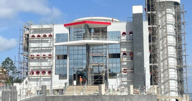 Construction du mémorial-musée « Le Joola », le bijou prend forme - Au ...